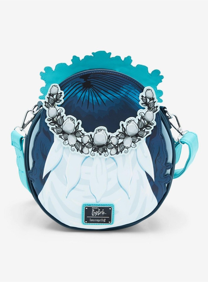 Loungefly Corpse Bride Emily Glow-in-the-Dark Figural Crossbody Bag | eBay