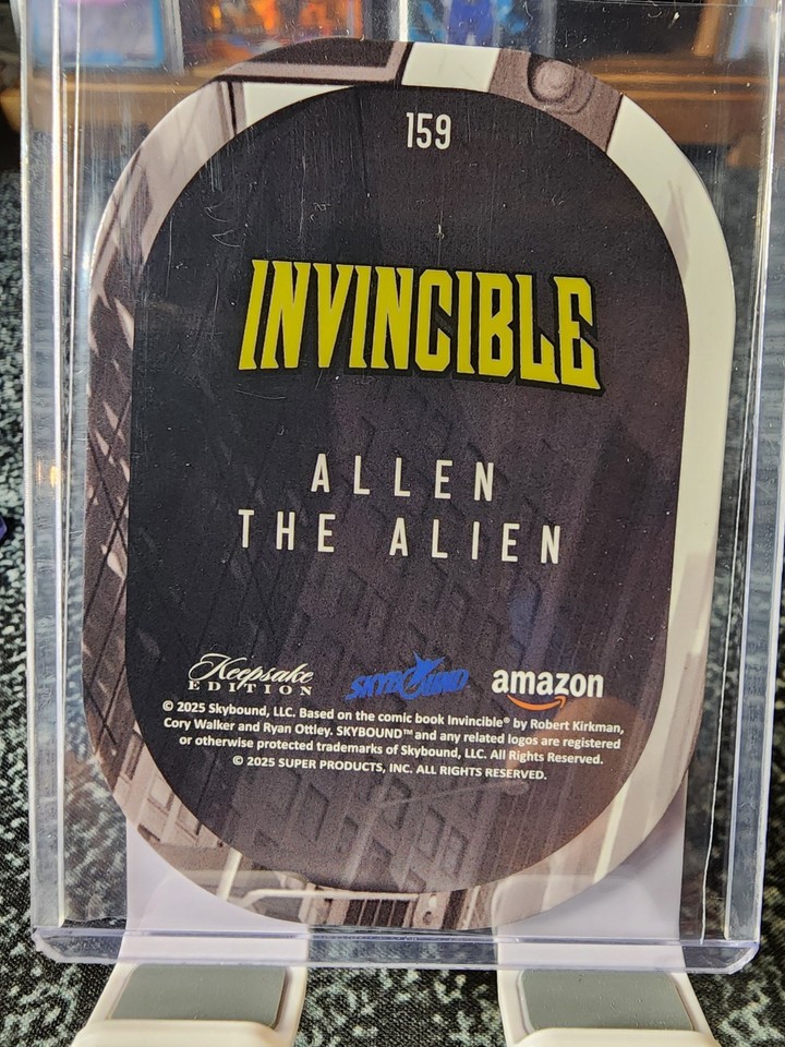 Allen the Alien Gold Ovalocity /10 Invincible Keepsake 1st Edition | eBay