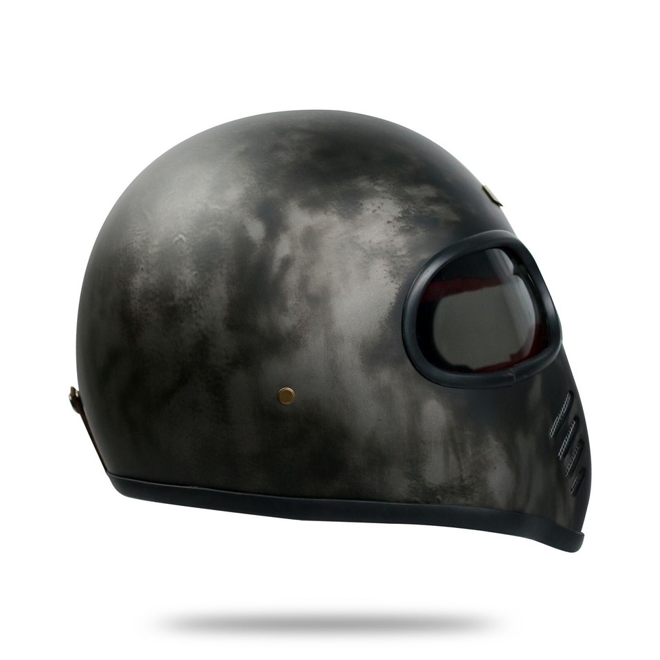 Vintage Custom Helmet XF-GP Patina Cafe Racer Chopper Motorbikes (NOT ...