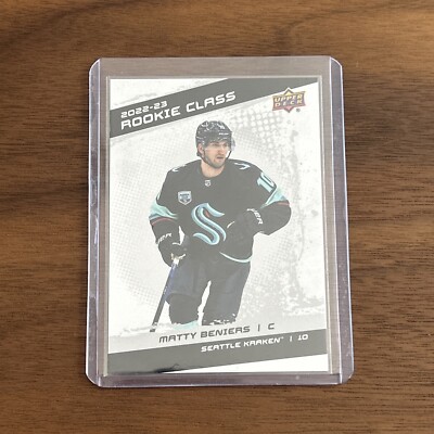 Matty Beniers 2022/2023 Rookie Class. UD Series 1 #RC-5 | eBay