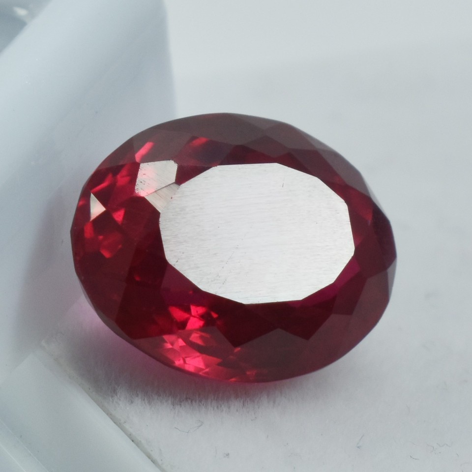 8.10 Ct Natural Red Ruby Oval Cut Flawless Loose Gemstone CERTIFIED For ...