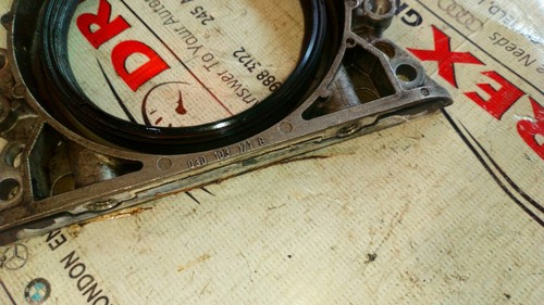 VW Audi Seat Skoda Golf 1.4 Petrol Crankshaft Sealing Flange Code BCA ...