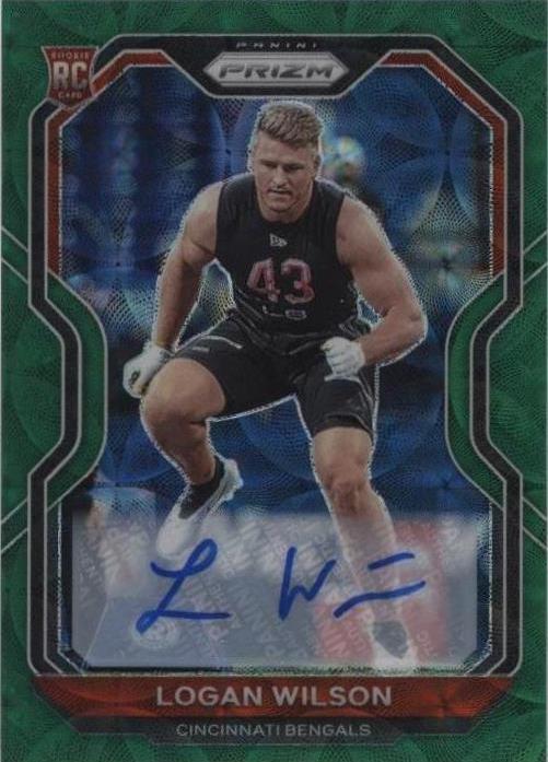 2020 Panini Prizm - Rookie Logan Wilson #309 Green Scope Prizm ...
