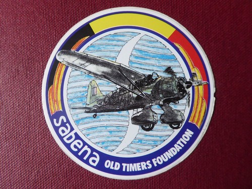 AUTOCOLLANT STICKER AUFKLEBER SABENA OLD TIMERS LYSANDER | eBay
