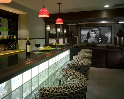 Glass Block LED light kit - all colors and color select by remote or ...