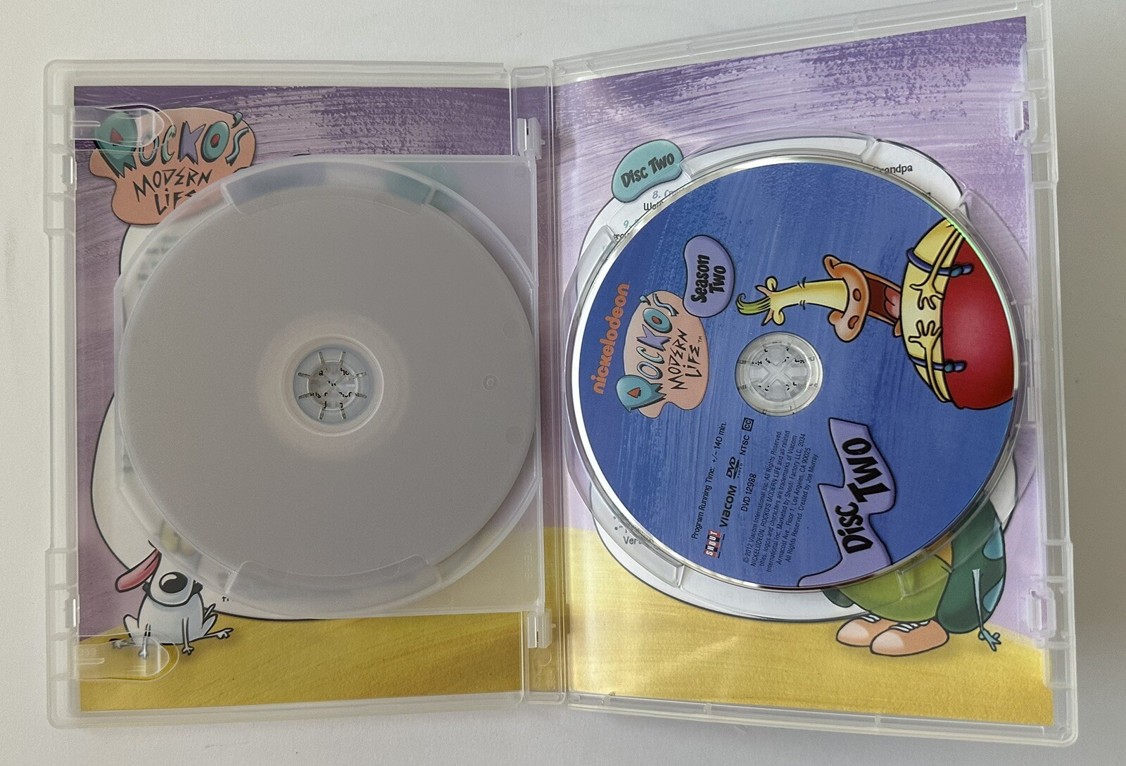 Nickelodeon Rockos Modern Life: Seasons One 1 & Two 2 DVD 4-Disc ...