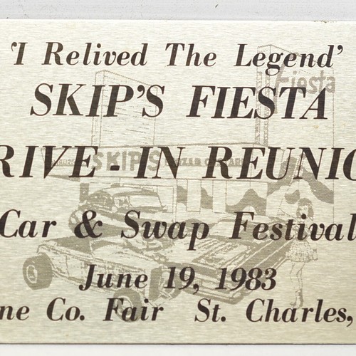 1983 Skip's Fiesta Drive In Car Festival Kane County Fairgrounds St ...