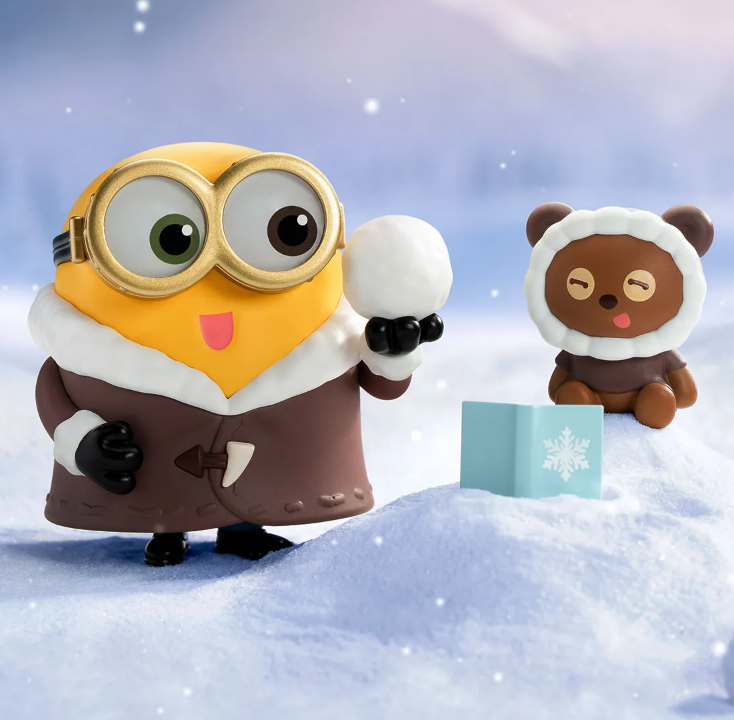 Minions Bedtime Stories By Bob And Tim Series Figures 1.97-3.54inches ...