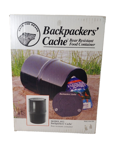Backpacker's Cache - Bear Proof Container, Bear Resistant Food Storage ...