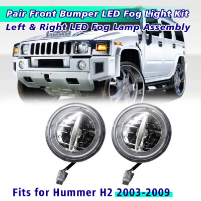 Driving Fog Lamp Front Fender LED Bumper Running Light For Hummer H2 ...