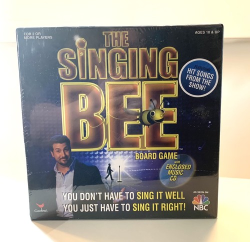 GAME: Singing Bee Board Game w Music CD New Factory Sealed. Great ...