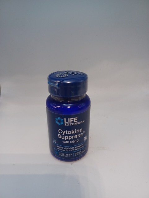 Life Extension Cytokine Suppress with ECGC Veggie Capsules, 30 Count ...