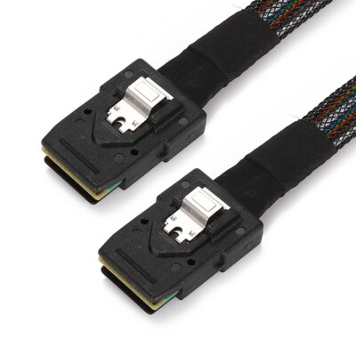 2Pcs Server/Array Card SAS Data Cable MINI-SAS Line SFF-8087 36P/40CM ...