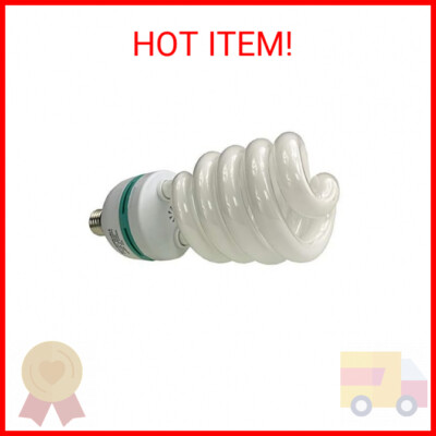 Hydroponic Full Spectrum CFL Grow Light Bulb 60 Watt Bulb 5500K H60 | eBay