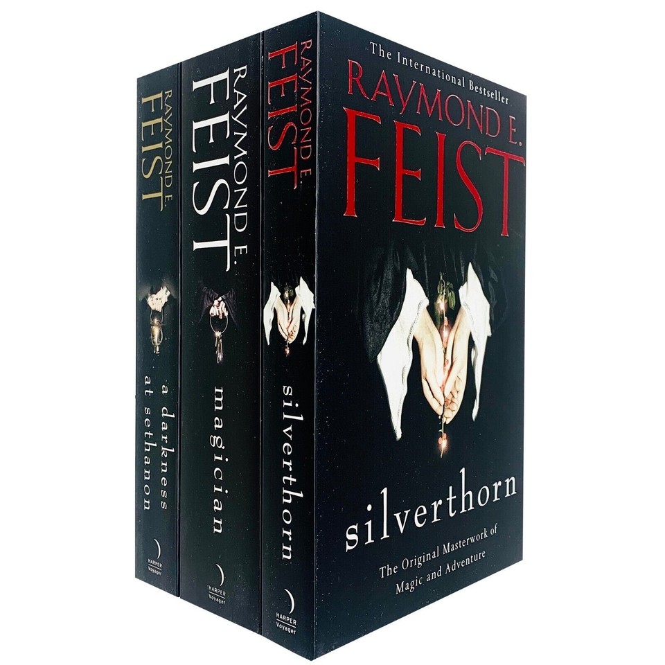 Raymond E Feist Riftwar Cycle: The Riftwar Saga Series 3 Books ...