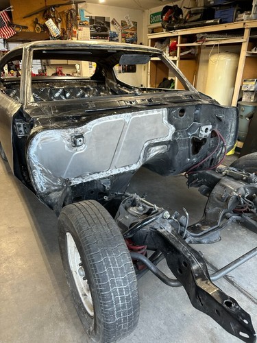 1968-1972 Chevy Chevelle Malibu GTO El Camino Firewall Panel w Bead ...