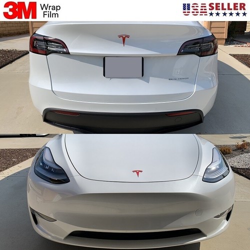 Tesla Model Y Emblem Badge Vinyl Wrap Decal Overlay Philippines | Ubuy