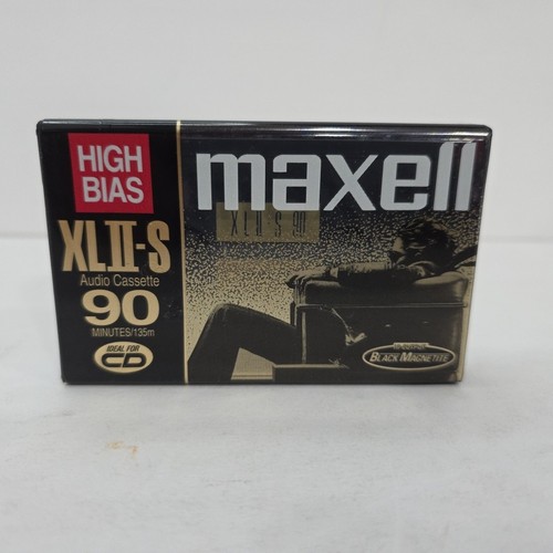 (1) MAXELL XLII-S 90 Blank Audio Cassette Tape *NEW* Tokyo Japan ...