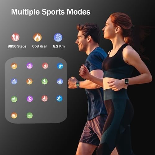 Fitness Activity Tracker Watch as Fitbit Heart Rate Monitor Pedometer ...