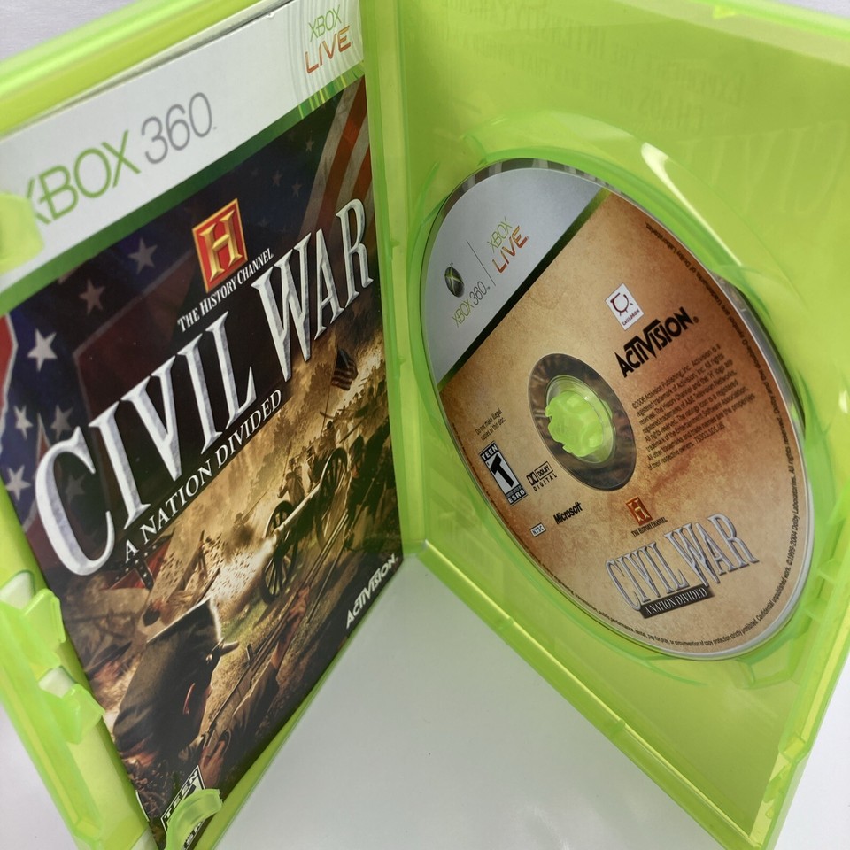 The History Channel: Civil War - A Nation Divided (Microsoft Xbox 360 ...
