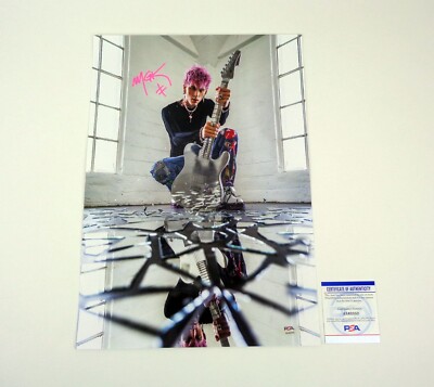 Machine Gun Kelly Mainstream Sellout Signed Autograph Poster PSA/DNA ...