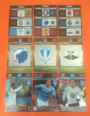 Panini Fifa 365 2015/16 Nordic edition cards, choice cards | eBay