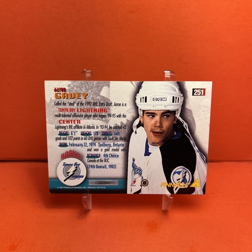 1994-95 Pinnacle - Aaron Gavey #251 for sale online | eBay