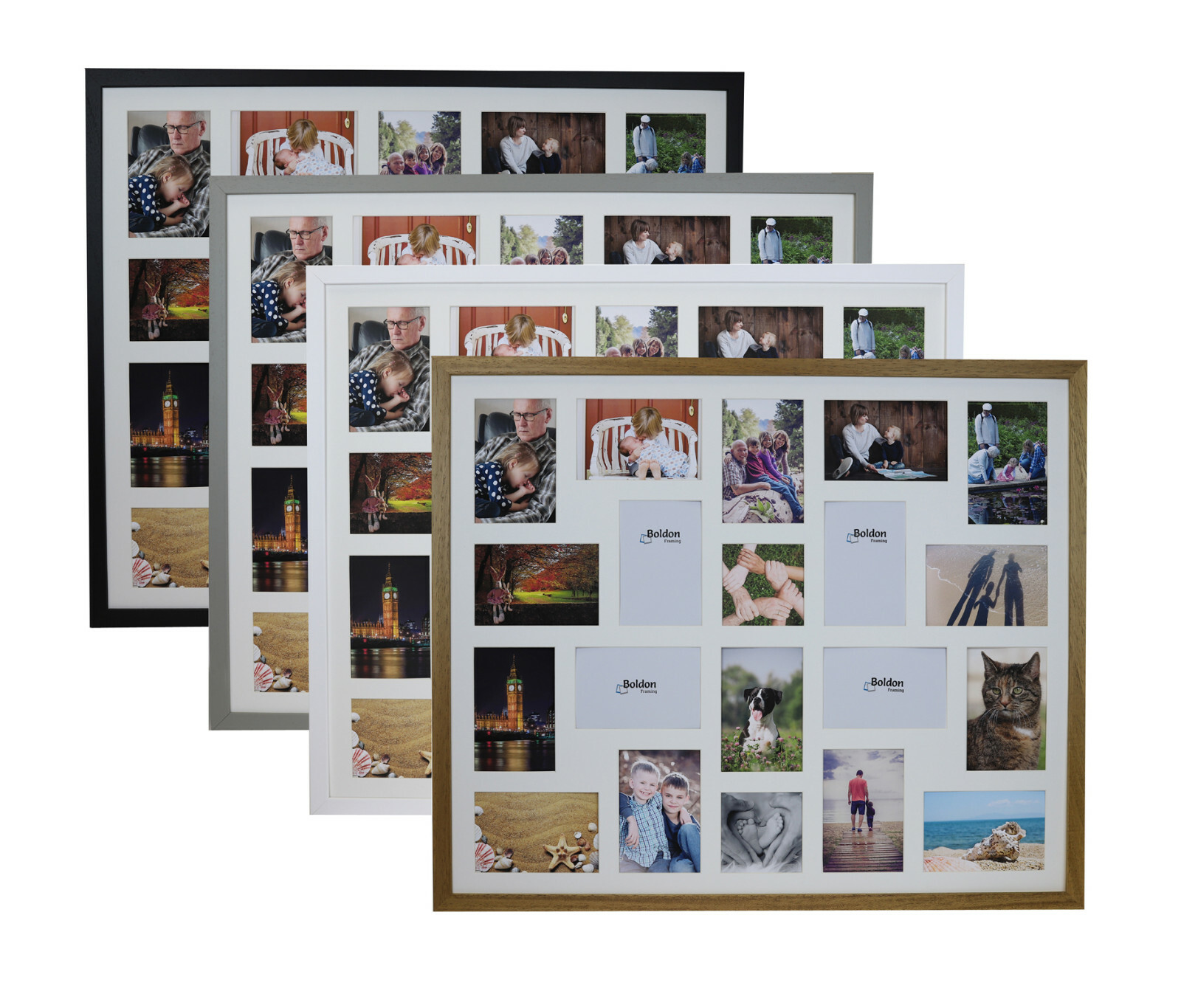 Wall Mounted 20 Multi Photo Frame Family Love Friends Party Album ...