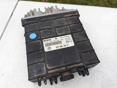 97 VW GOLF CABRIO 2.0 ECU ECM Engine Computer Control Unit 037906259D ...