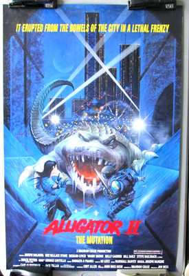 ALLIGATOR II THE MUTATION ORIGINAL ROLLED 27x41 MOVIE POSTER 1991 ...