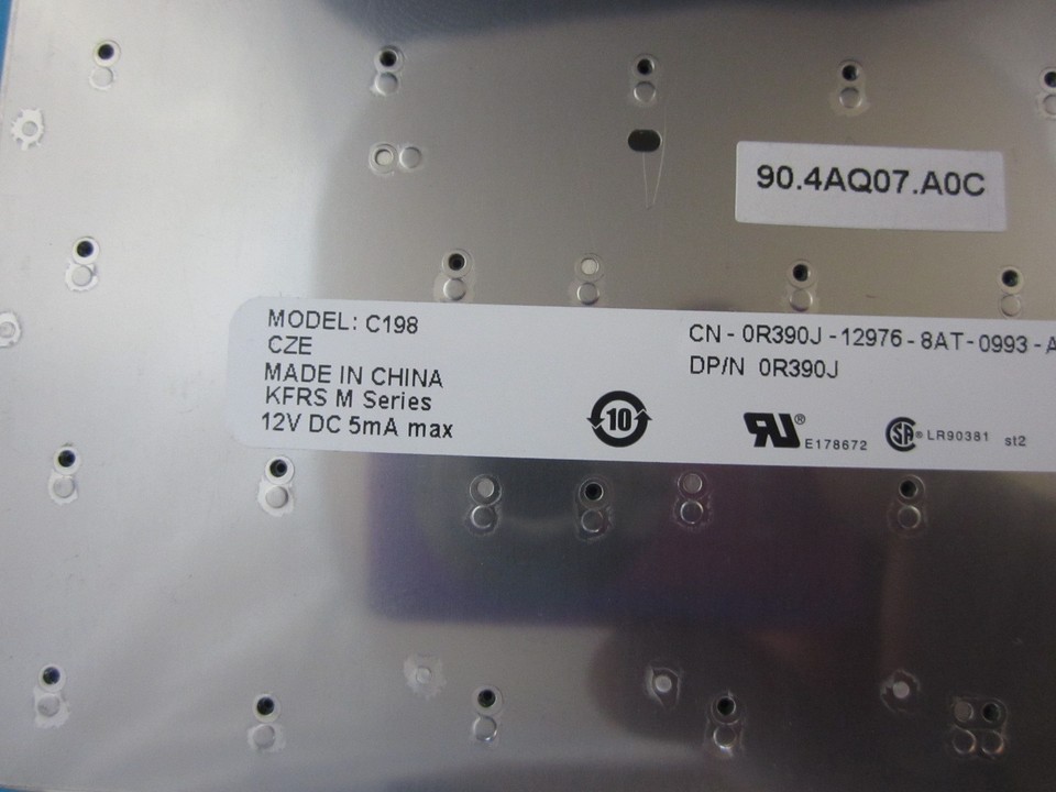 Ceska Klaviatura Czech Dell Inspiron 1520 1525 1526 1545 XPS M1330 ...