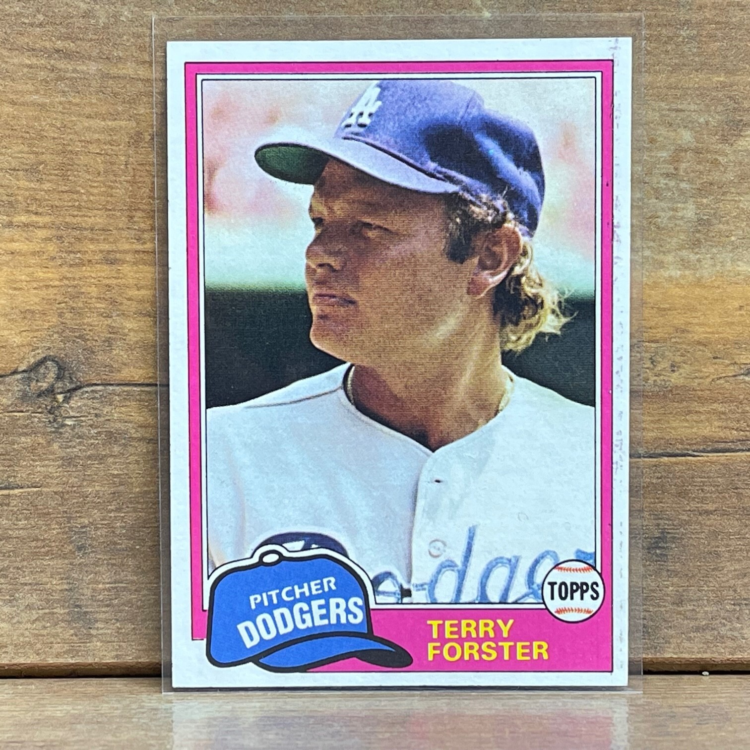 1981 Topps Baseball Card Los Angeles Dodgers #104 Terry Forster | eBay