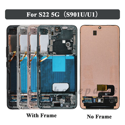 For Samsung Galaxy S22 5G S901U S901U1 OLED LCD Display Touch Screen ...