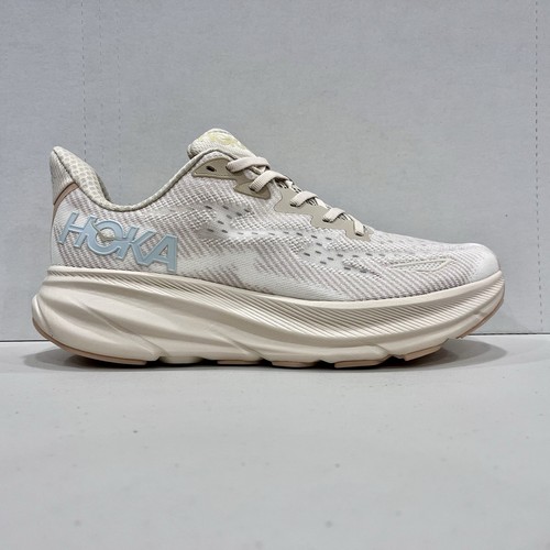 Size 7.5B Hoka Clifton 9 Women’s Running Shoes Beige New | eBay