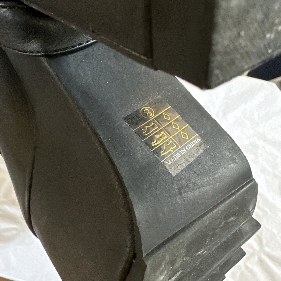 Demonia 6 Inch Goth Studded 3 inch Platforms black Heels W/ studded ...