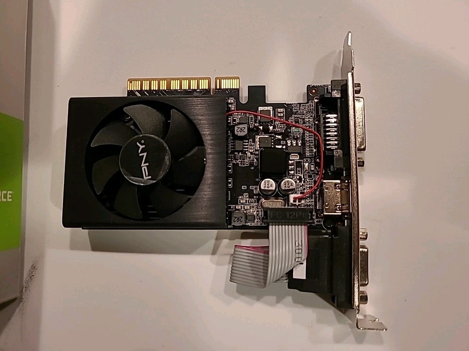 PNY GeForce GT710 2GB DDR3 Low Profile Video Graphics Card HDMI DVI VGA ...