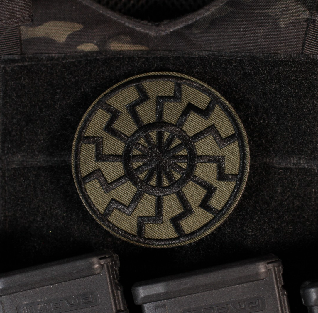 Black Sun Patch OD Green Russia Ukraine War | eBay