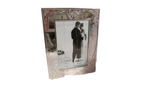 FRAME SILVER heart with wedding bells CARR for 4 X 6 photo (bill's) | eBay