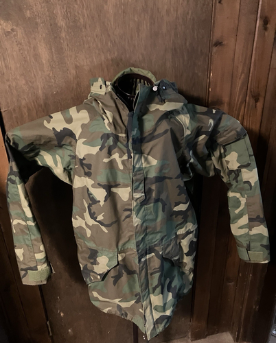 USGI Cold Wet Weather Gen 1 ECWCS Woodland Camo GoreTex Parka Jacket ...