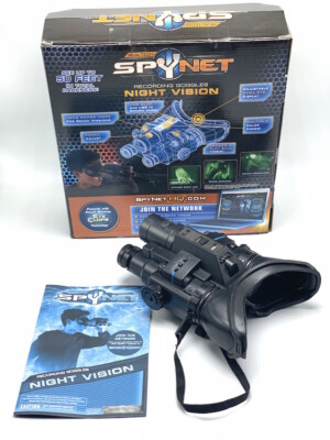 SpyNet Night Vision Recording Goggles with Real Night Vision Technology ...