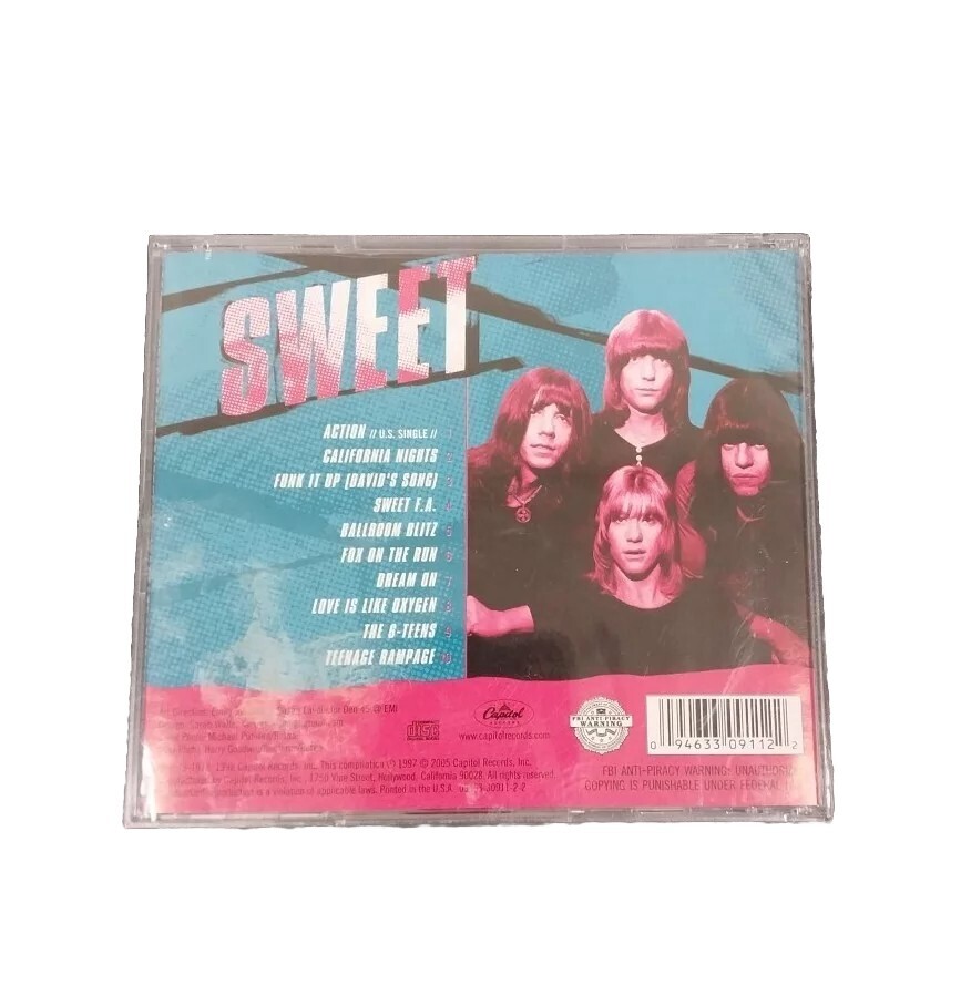 The Best of Sweet , New CD Released by Capitol Records (CD, Aug2005 ...