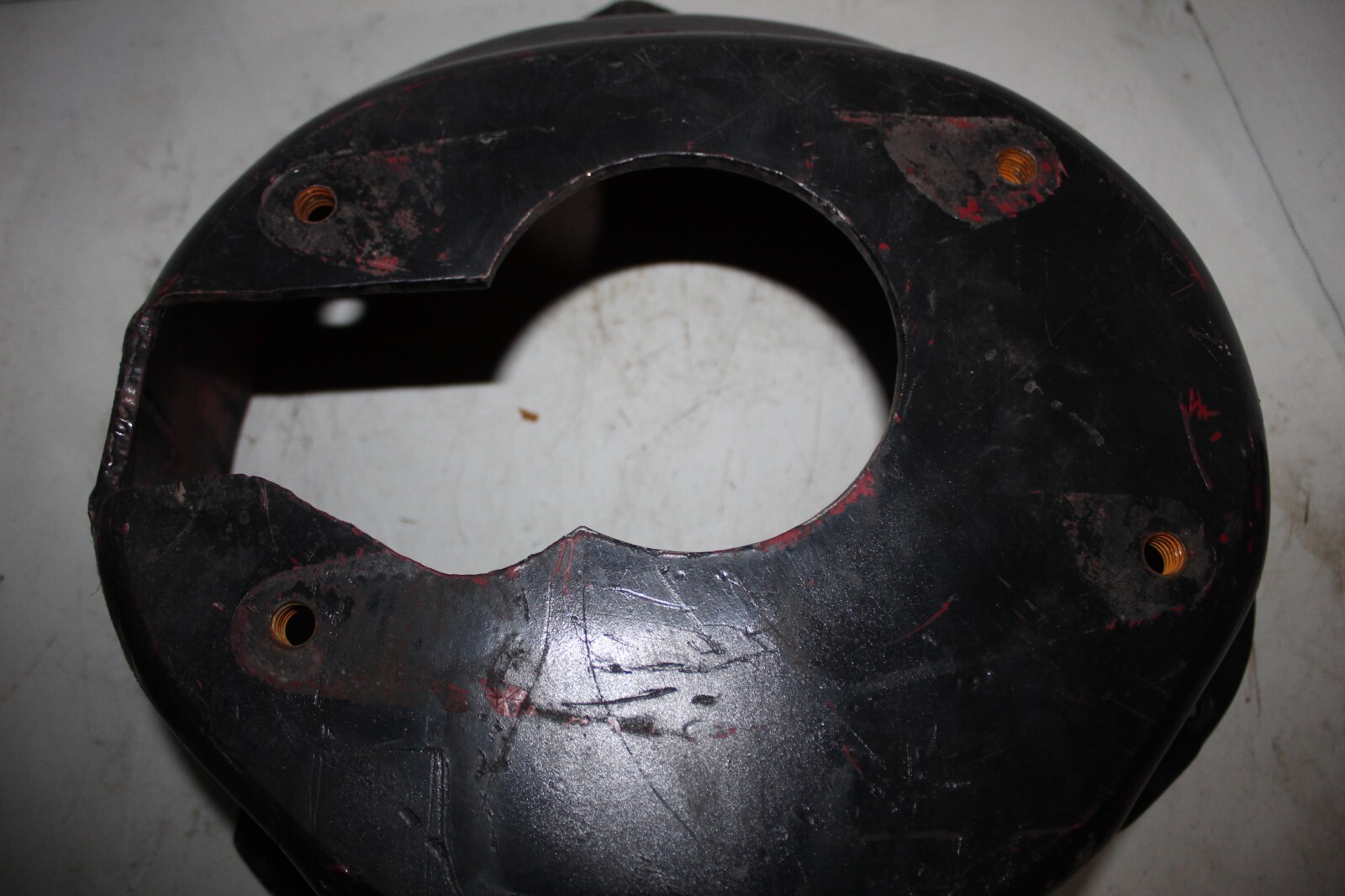 SBC steel scatter shield bellhousing ump imca wissota asa arca hot rod ...