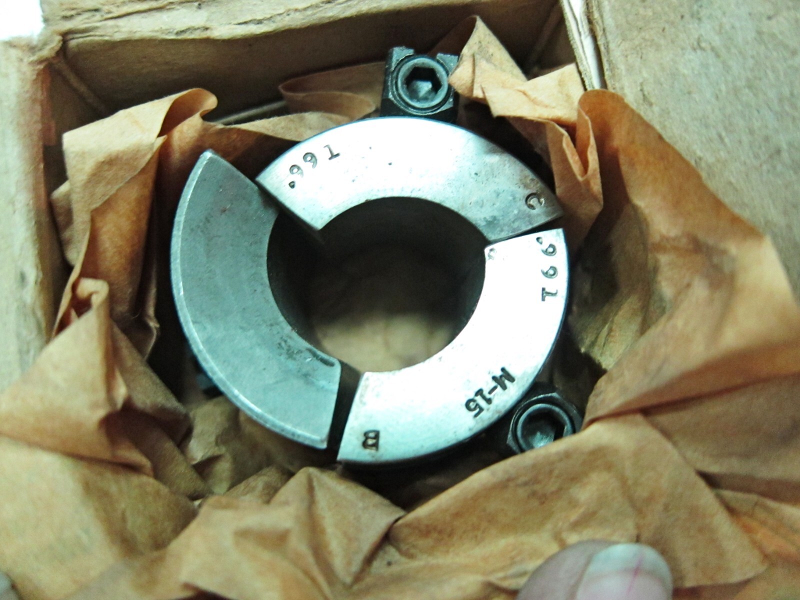 Hardinge M15 Hex Round 3-Pc Master Collet Pads Various Sizes — Drop ...