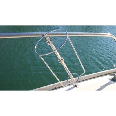 3 x HD Fender Baskets for Boat, Marine 304g Stainless Steel 218mm ID ...