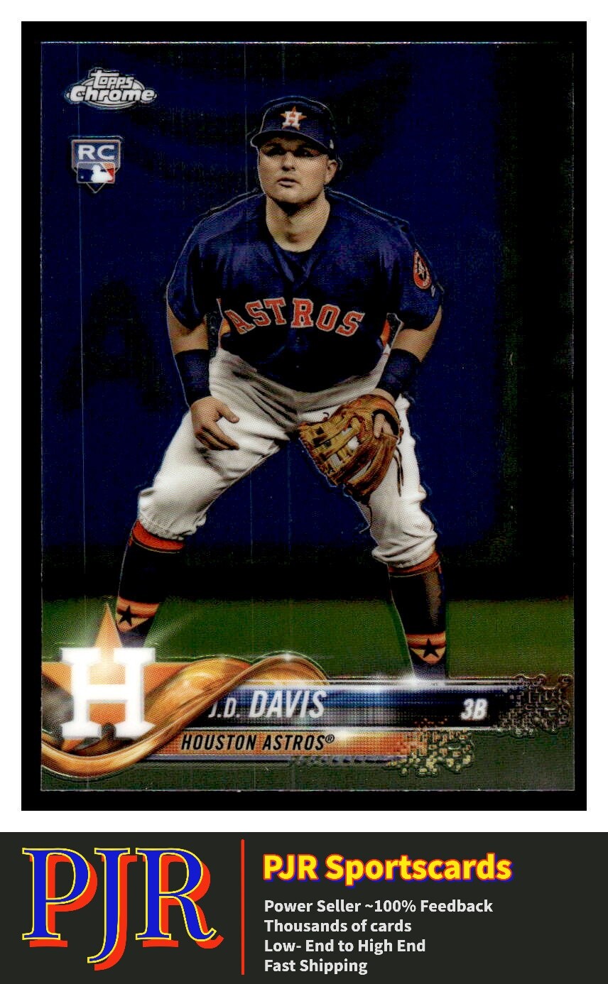 2018 Topps Chrome #177 J.D. Davis Houston Astros | eBay