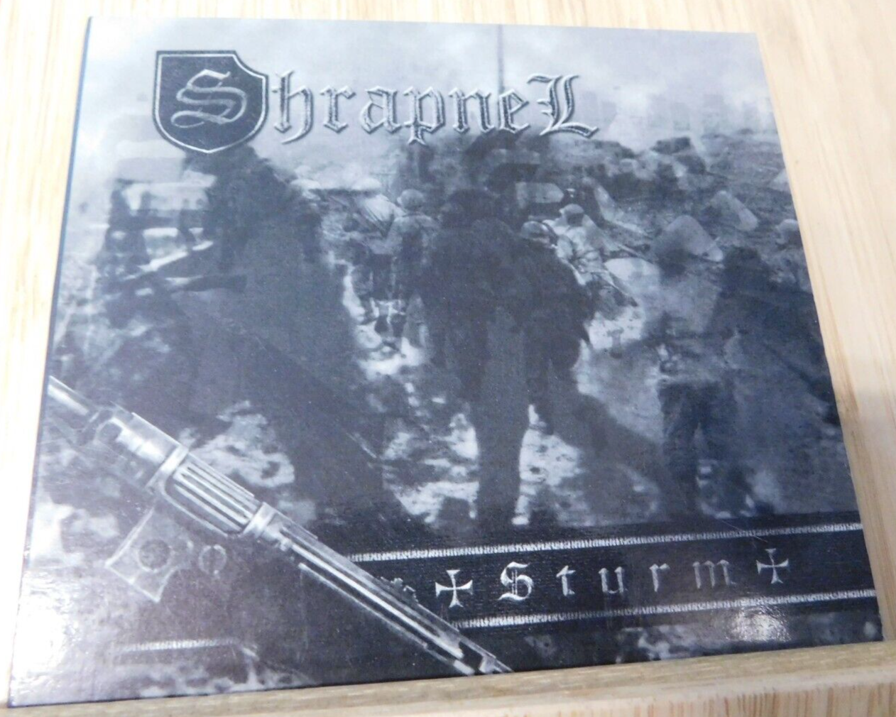 SHRAPNEL-"STURM"-CD DIGIPACK- bilskirnir der sturmer absurd graveland ...