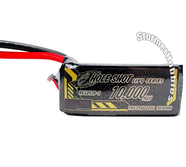 Trinity Revtech 10 000mah 2s6p 7.4v Eliminator X HoleShot Drag Battery REV2039-5 for sale online ...