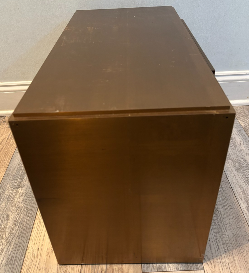 VERY HEAVY LARGE VINTAGE CATHOLIC CHURCH ALTAR TABERNACLE W/ KEY 25" x ...