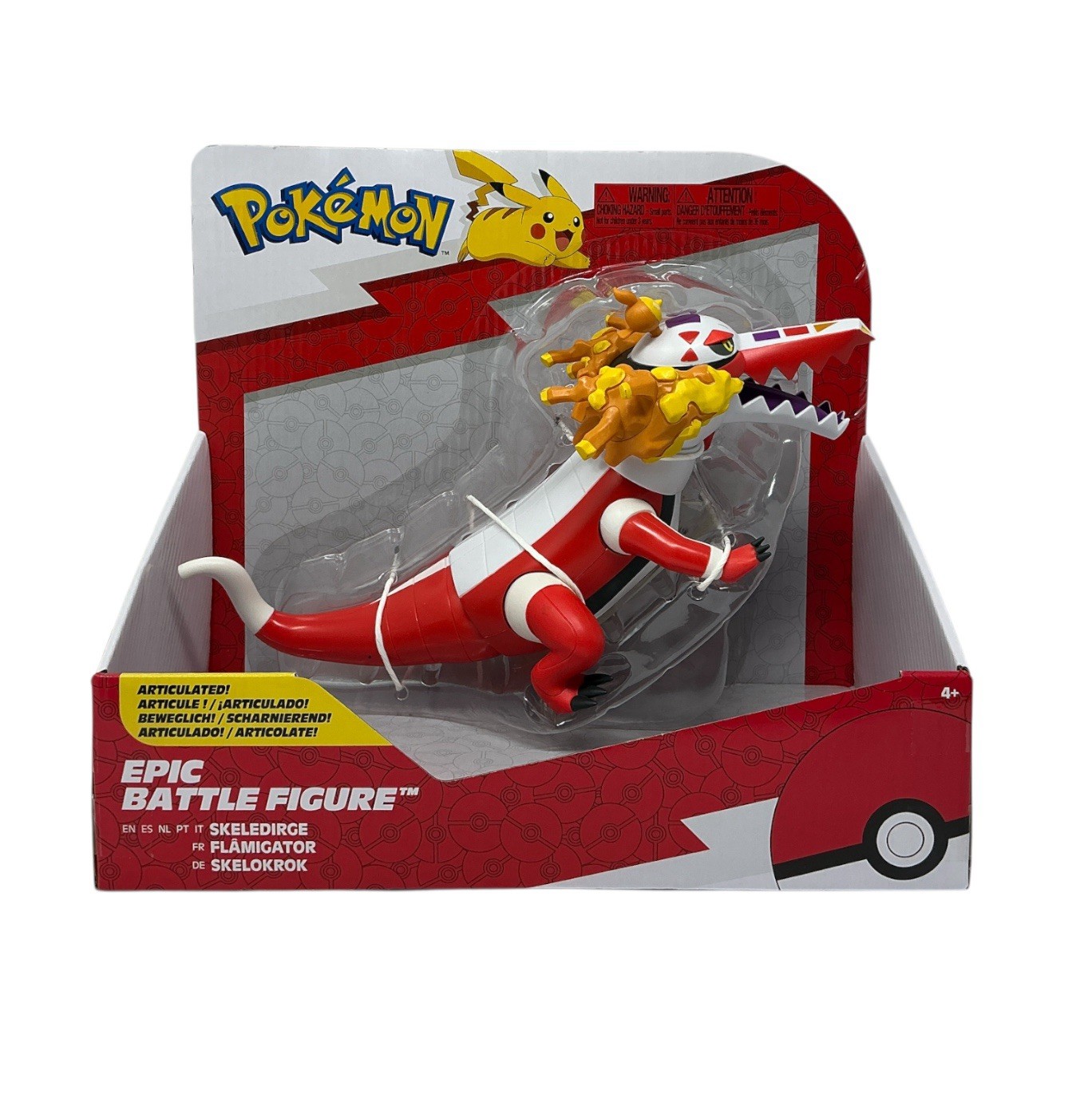 Pokémon Skeledirge Epic Battle Figure - 12-Inch Articulated Epic Battle ...