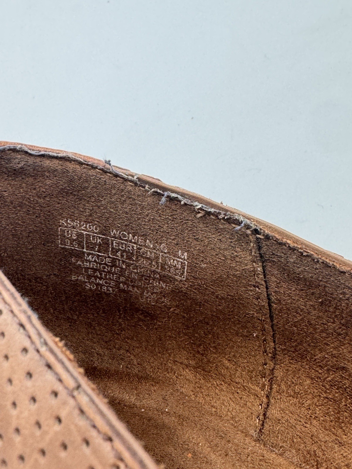Rockport Women’s Brown Leather Mary Jane Flats 8M Adiprene Comfort by ...